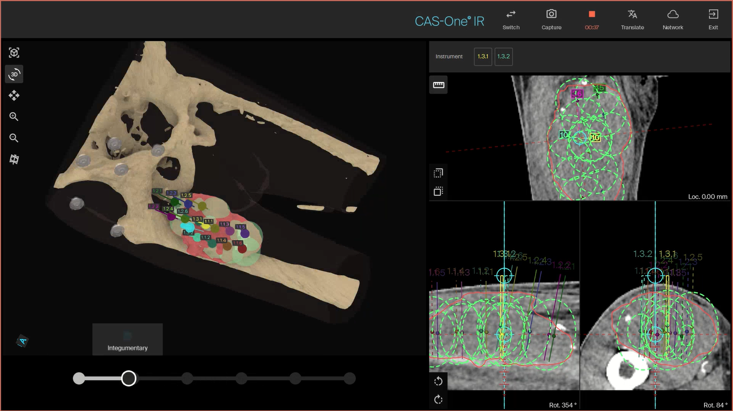CAS-One IR Instrument Database